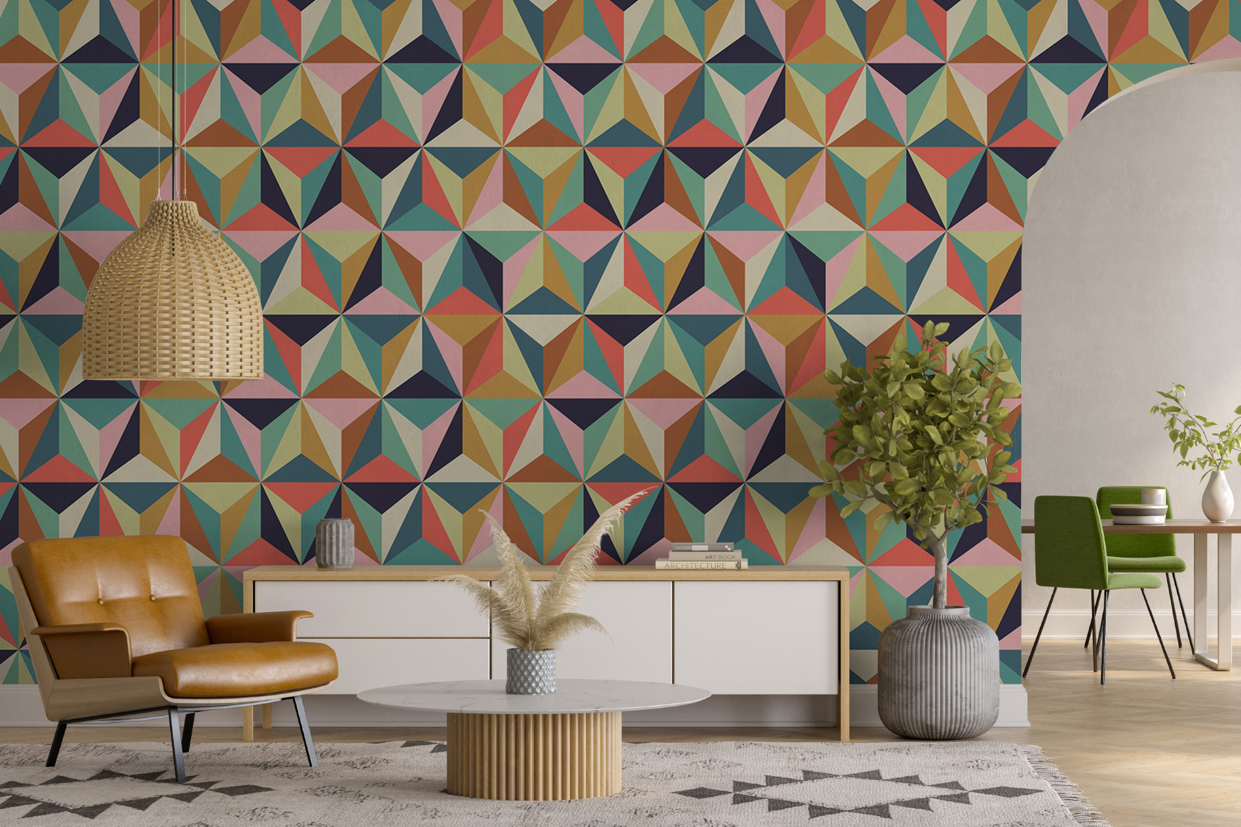 Wall murals Retro patterns nr. u51615 - Uwalls