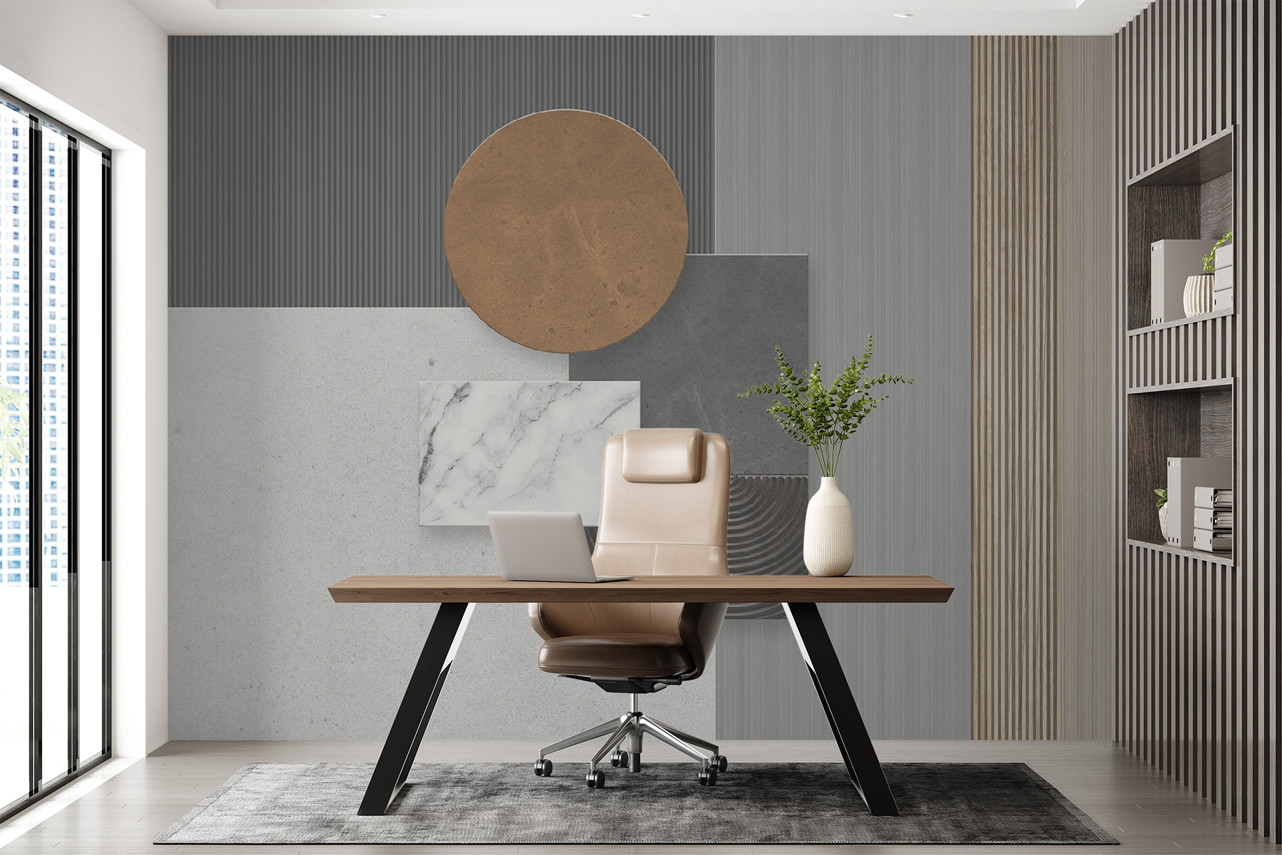 Wall murals Brown, wood e rectangle nr. u15868 - Uwalls